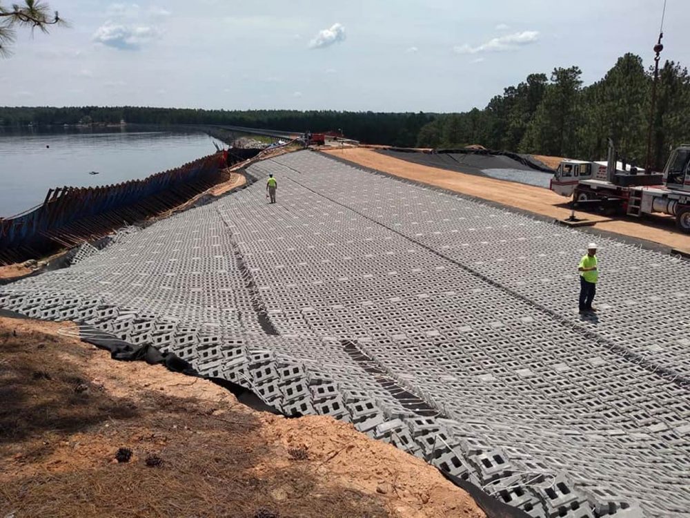 Lake Auman Dam Repair | Projects | HALL Contracting Corporation